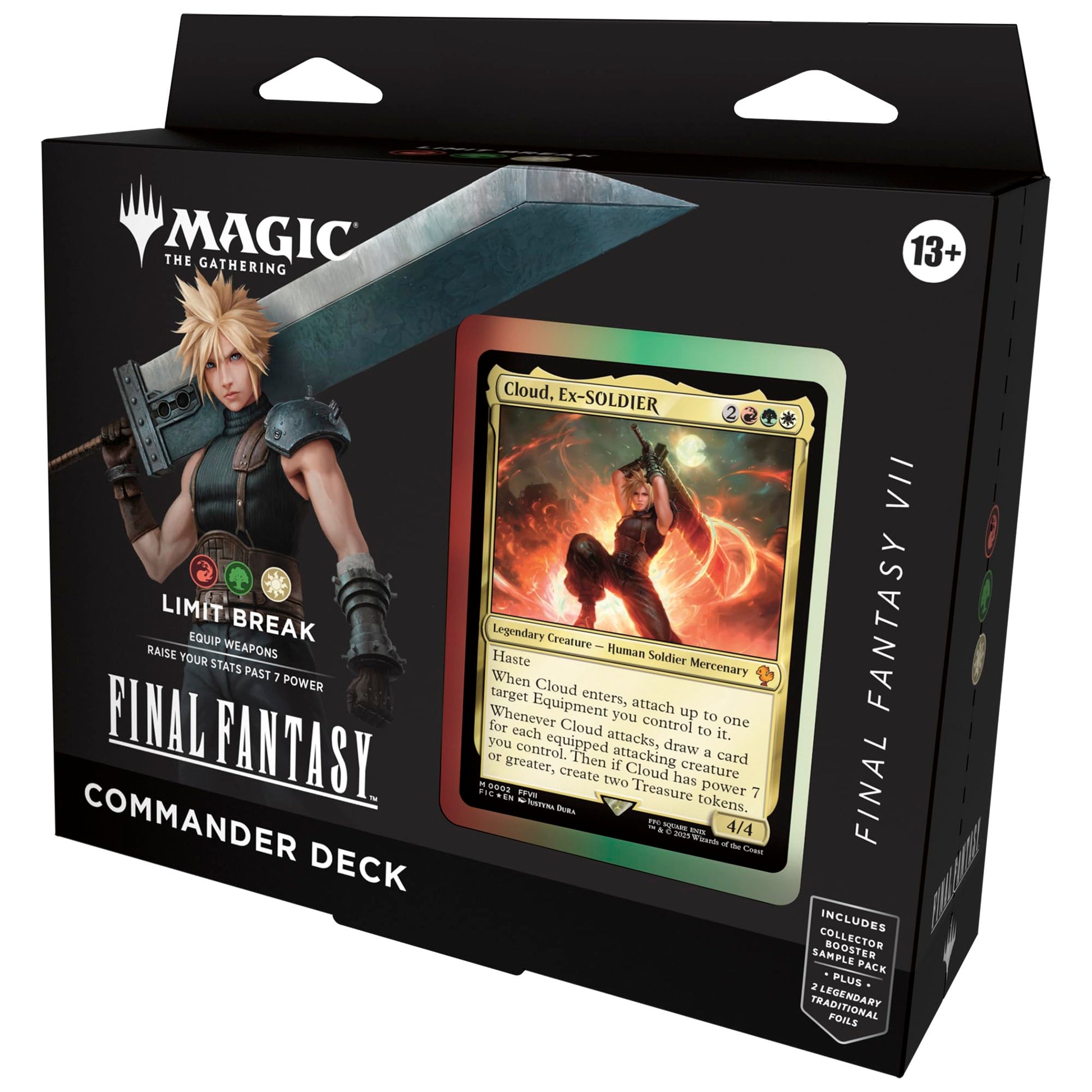 Magic The Gathering: Final Fantasy VII Commander Deck - Limit Break ...